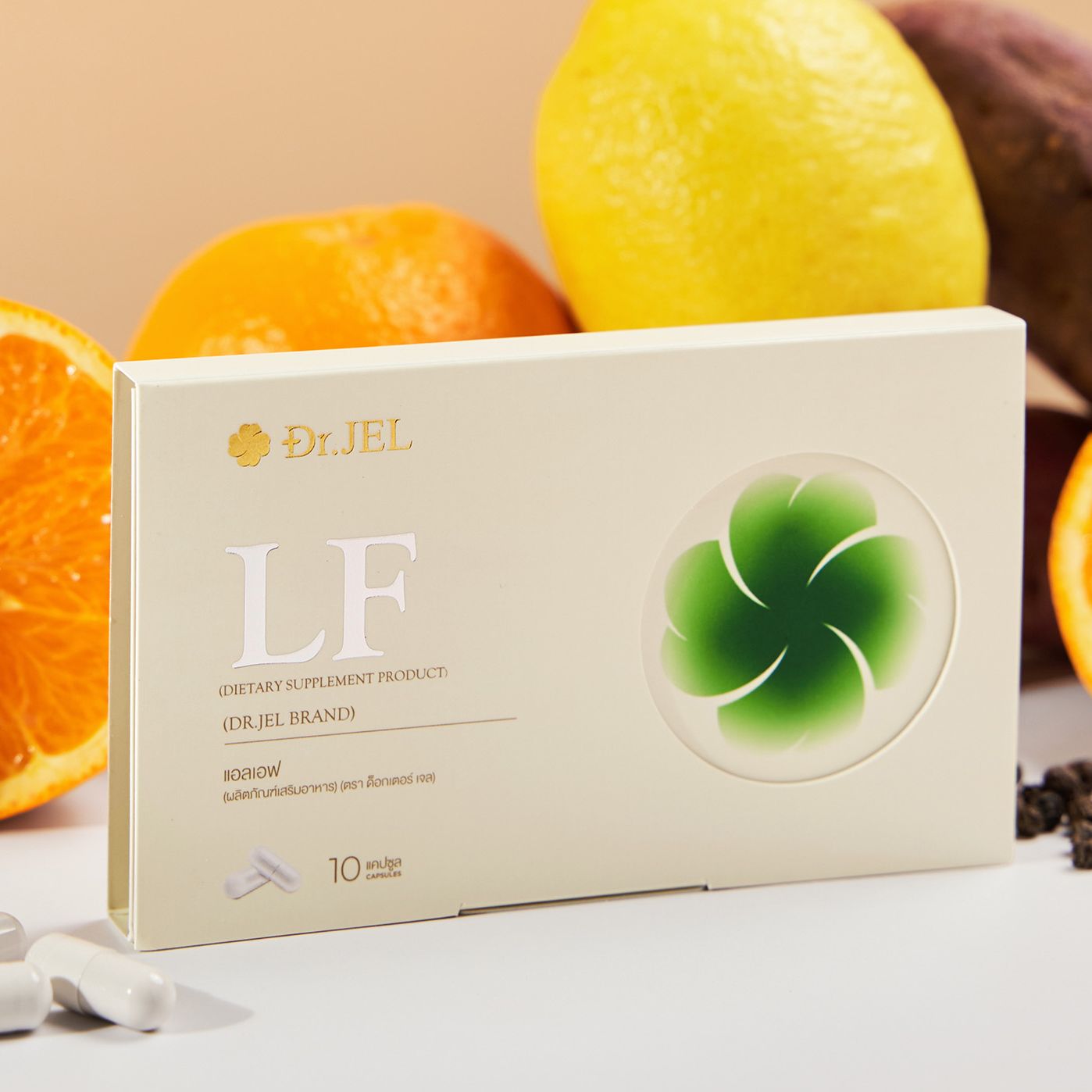 ผลิตภัณฑ์ เสริมอาหาร ด็อกเตอร์เจล (1 กล่อง มี 10 แคปซูล) Dr.Jel LF (10 Capsules) - Beautinsoul ...