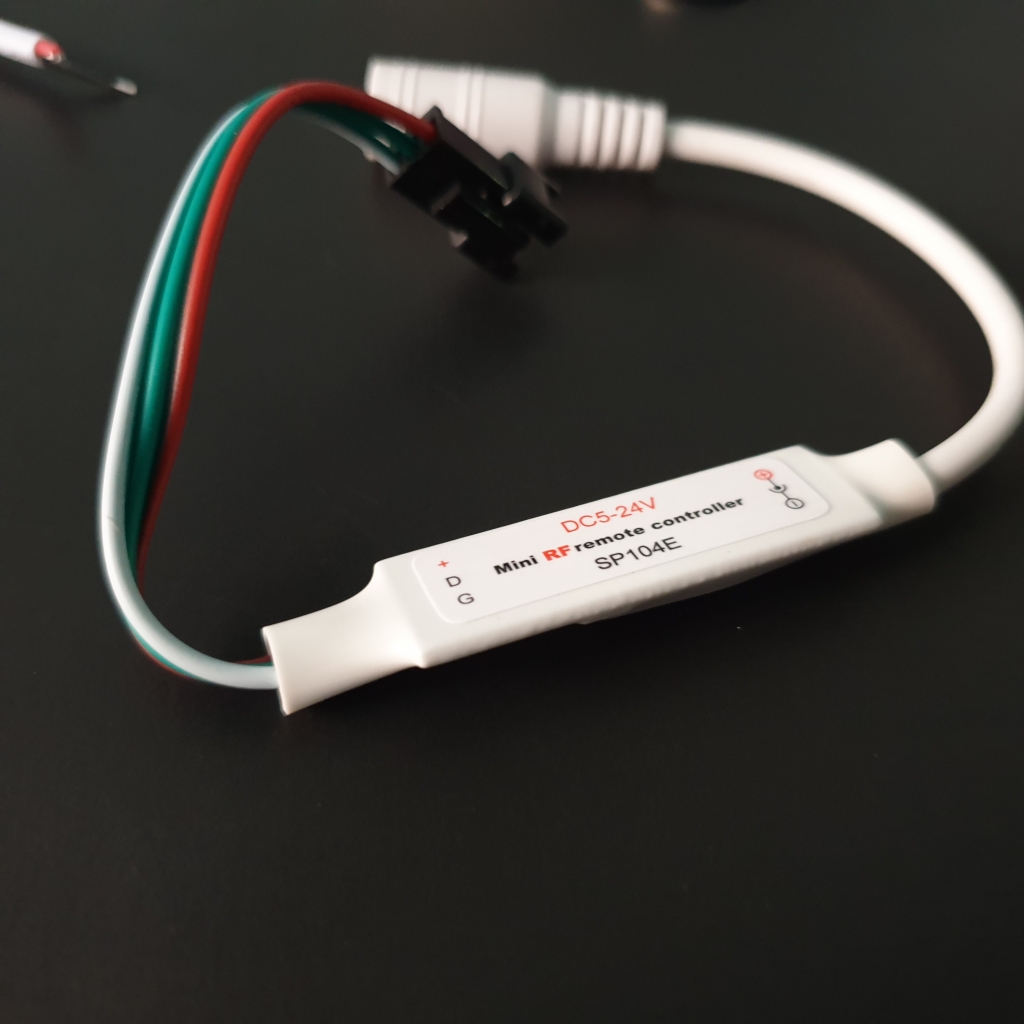 ตัวขับแถบไฟ LED แบบ RGB (SP104E LED driver 5-24v) ใช้สำหรับ WS2811 ...
