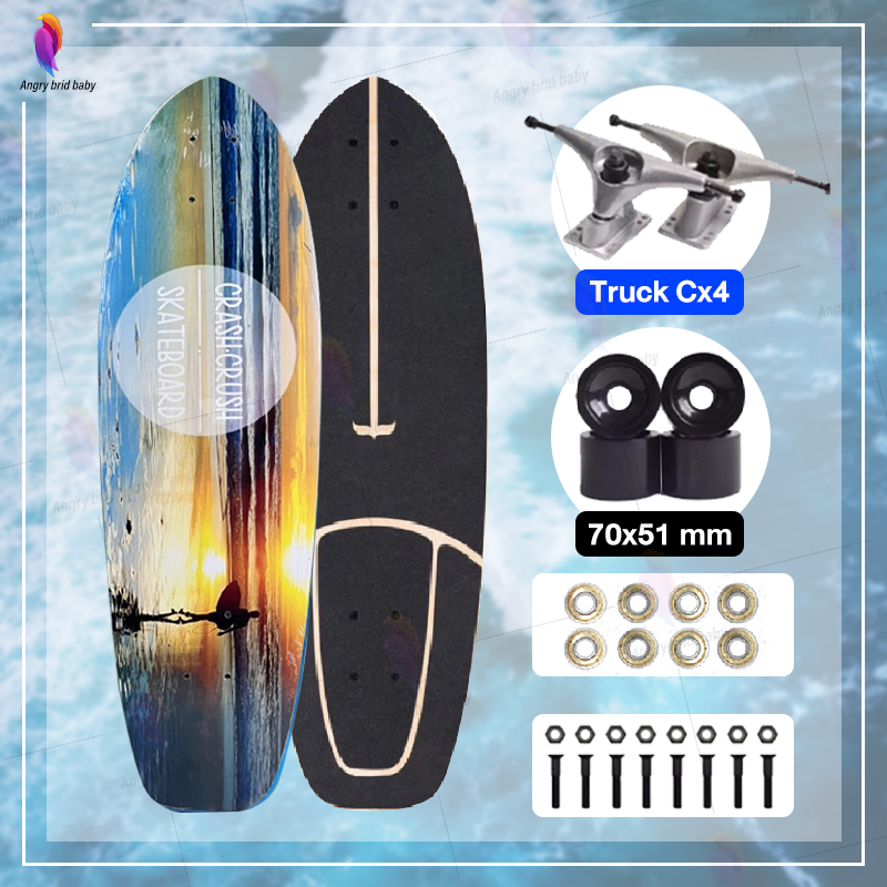 เซิร์ฟสเก็ต เซิร์ฟบอร์ด Surf Skate Surf Board CX4 เซริฟสเก็ต เซิร์ฟสเก็ตผู้ใหญ่ สเก็ตบอร์ด ...