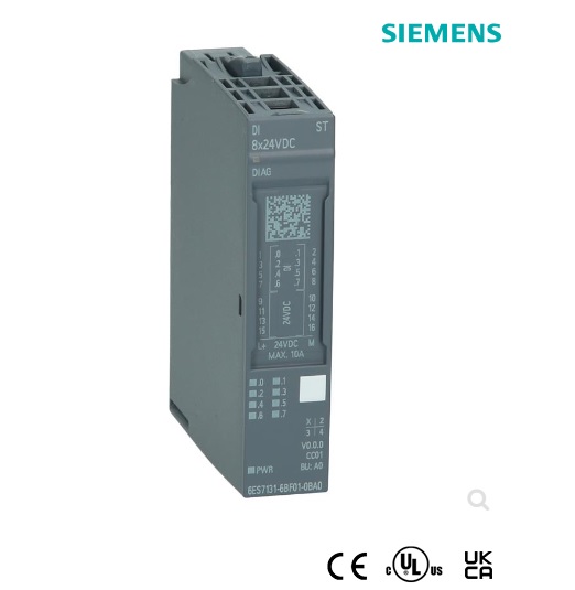 SIEMENS 6ES7131-6BF01-0BA0 SIMATIC ET 200SP, DIGITAL INPUT MODULE, DI ...