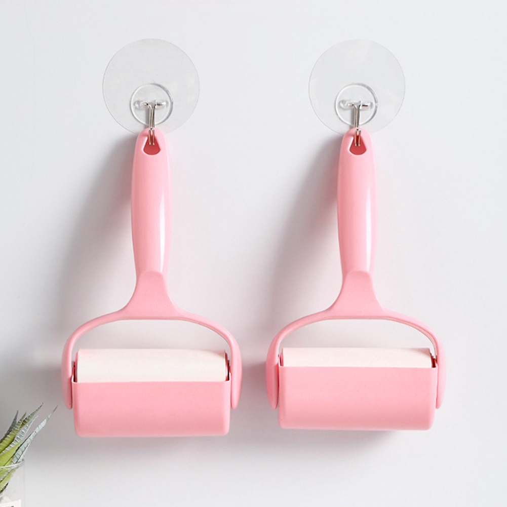 60 Rolls Tearable Roller Dust Paper Sticky Roller Adhesive Brush ...