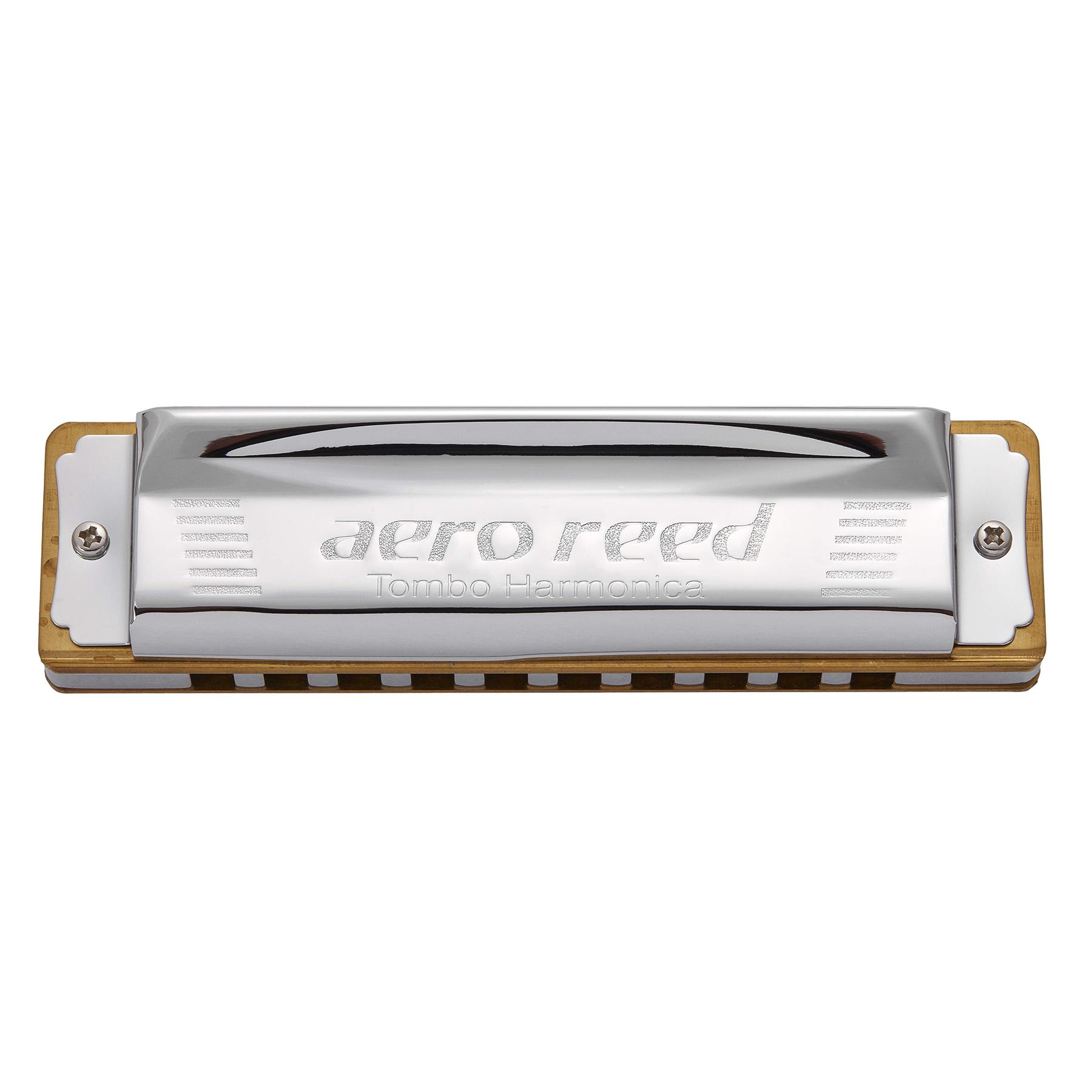 TOMBO Aero Reed Harmonica ฮาร์โมนิก้า คีย์ A 10 ช่อง Made in Japan - Rala Music - ThaiPick