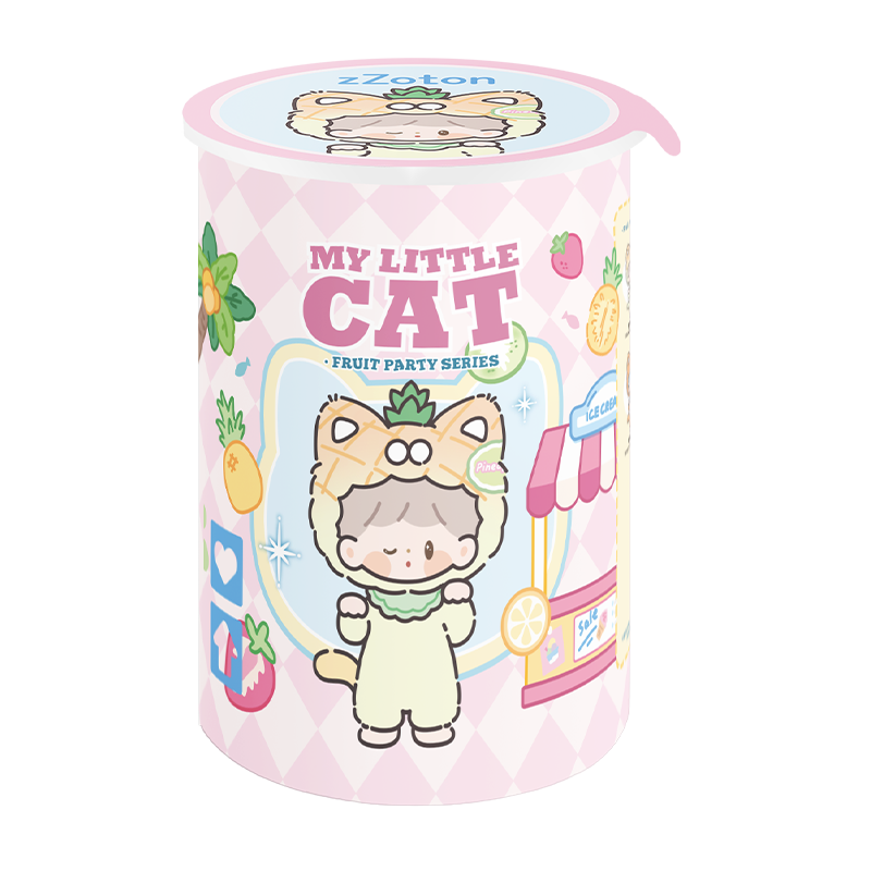FINDING UNICORN zZoton My Little Cat • Fruit Party Series Blind Box（4 ...