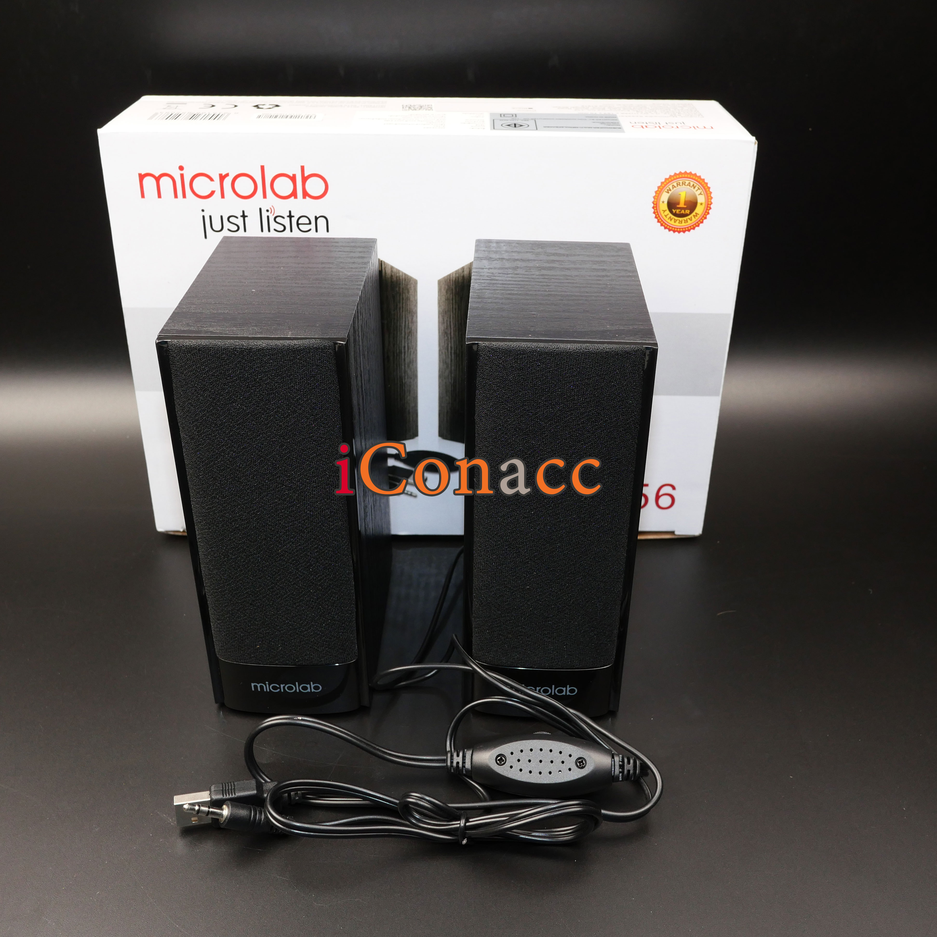 ลำโพง Microlab B56 Speakers 2.0 ch. - EverythingMarket - ThaiPick