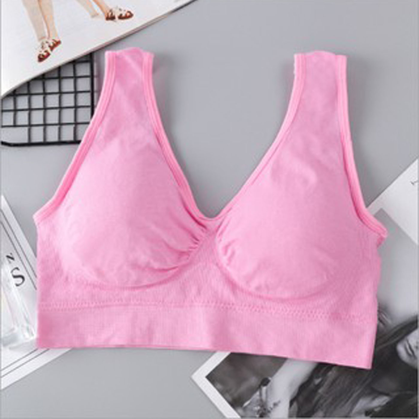 SB-115 24Shop สปอร์ตบราตะขอหลัง บราออกกำลังกาย บราแฟชั่น - twentyfour_24shop - ThaiPick