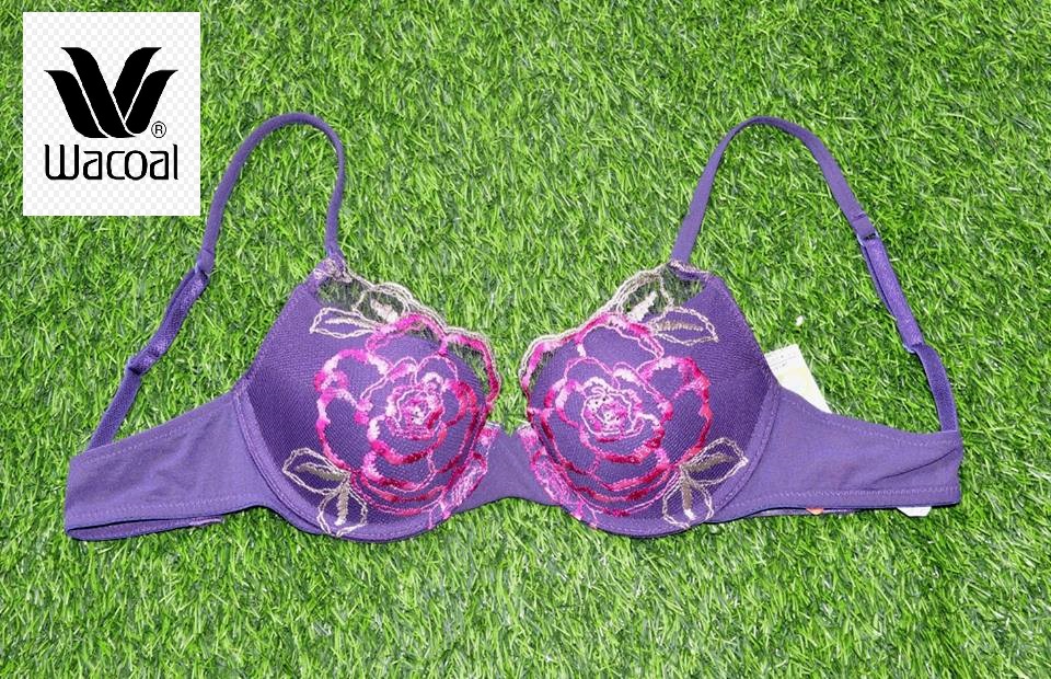 เสื้อชั้นใน ป้ายครบ ไม่มีโครง Wacoal Cool Bra Size A75/34 D80/36 - Emfant - ThaiPick