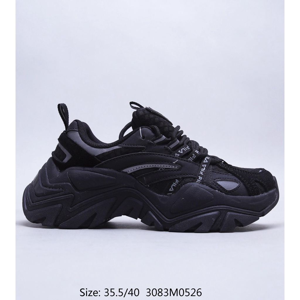 ต้นฉบับ FILA Fishbone Second Generation Fishbone Daddy Shoes Reflective ...