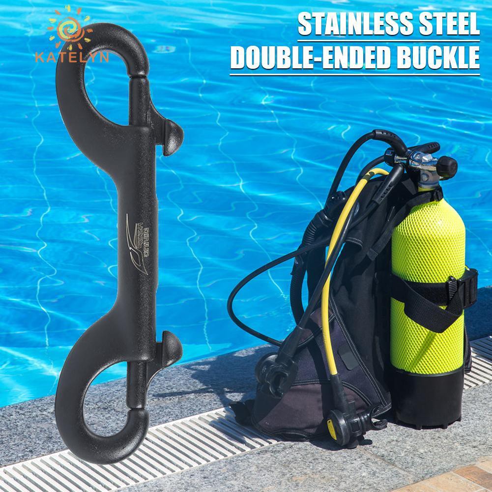 Outdoor♡ 316 Stainless Steel Double Ended Clip Hook Bolt Snap Scuba ...