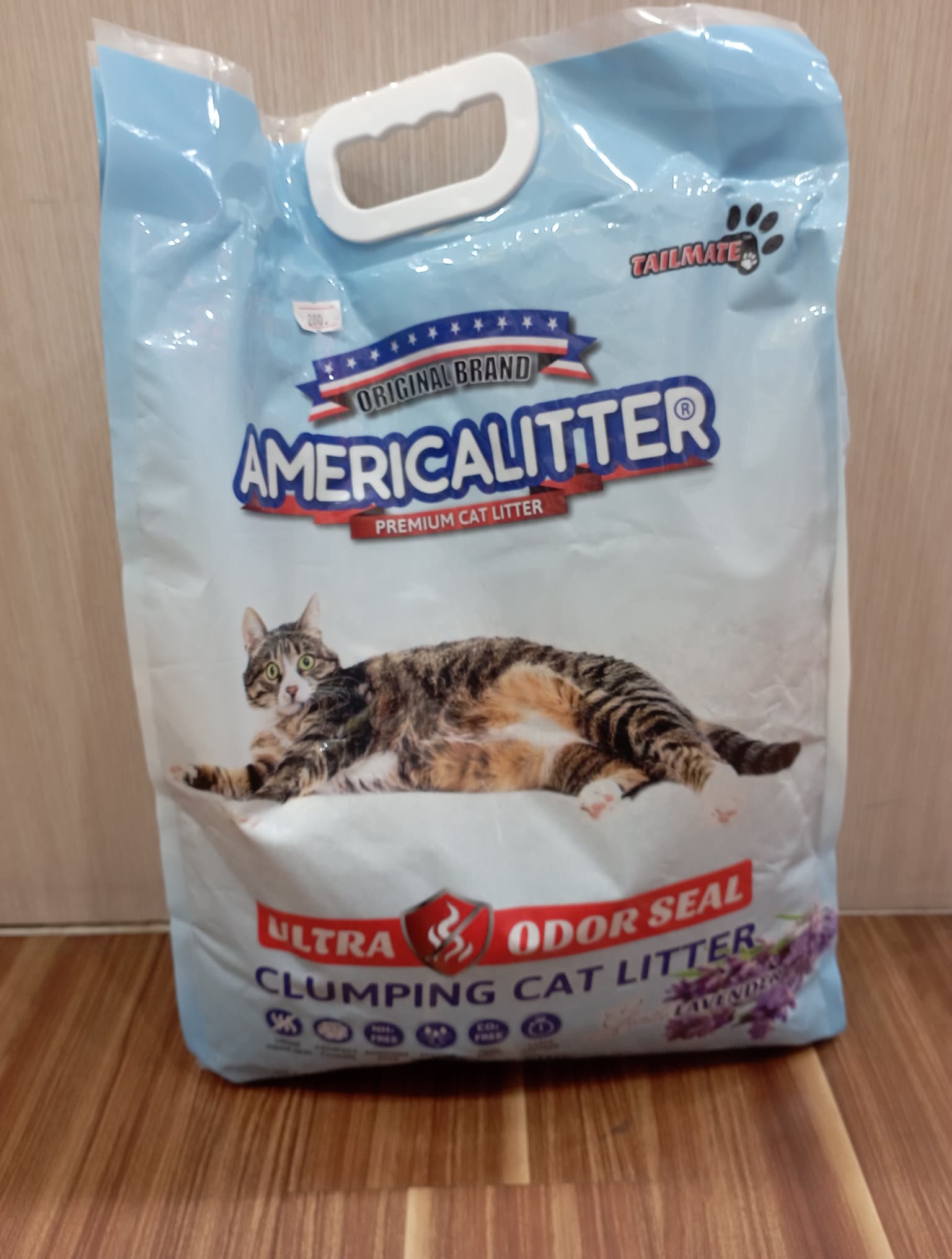 AmericaLitter Ultra Clumping sand ทรายแมวภูเขาไฟ เกาะตัวดี ไม่เหม็น ...