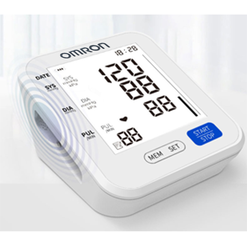 Omron HEM-U725A ประกันศูนย์ไทย 5 ปี (ฟรี Adapterถ่าน) ถุงเก็บของ 5 year warranty OMRON Automatic ...