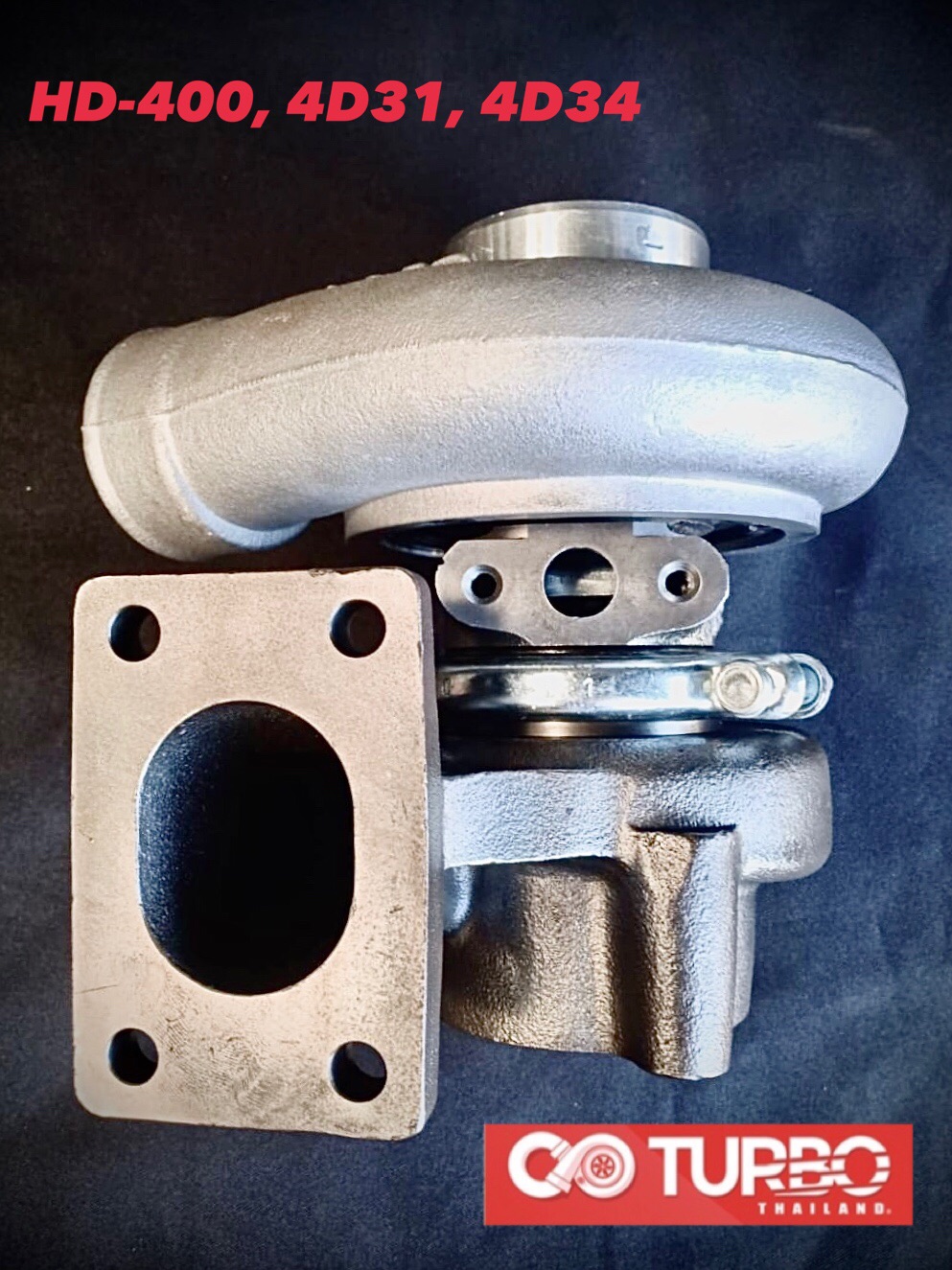 TD04H เทอร์โบชาร์จเจอร์ สำหรับเครื่องยนต์ 4D3, 4D34, HD-400 ...