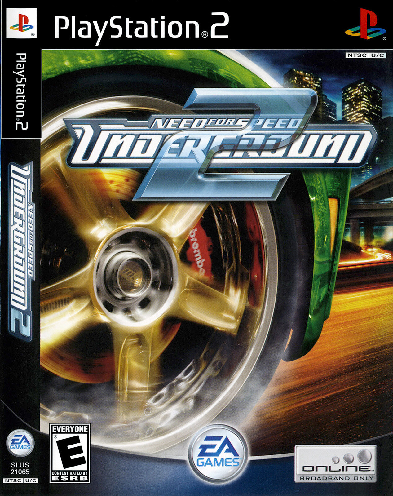 💿 แผ่นเกมส์ PS2 💿 Need for Speed Underground 2 ⚔️ PlayStation 2 ...