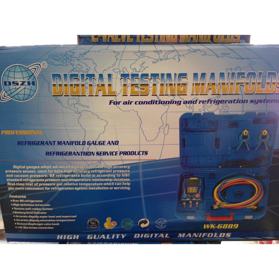 เกจคู่ดิจิตอล DSZH WK-6889-L - BrianKeith - ThaiPick