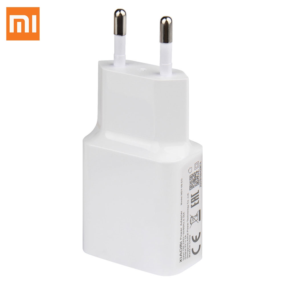 Original XIAOMI 5V 2A EU Travel Charger For Redmi Note 7 6 Note8 Mi 5 ...