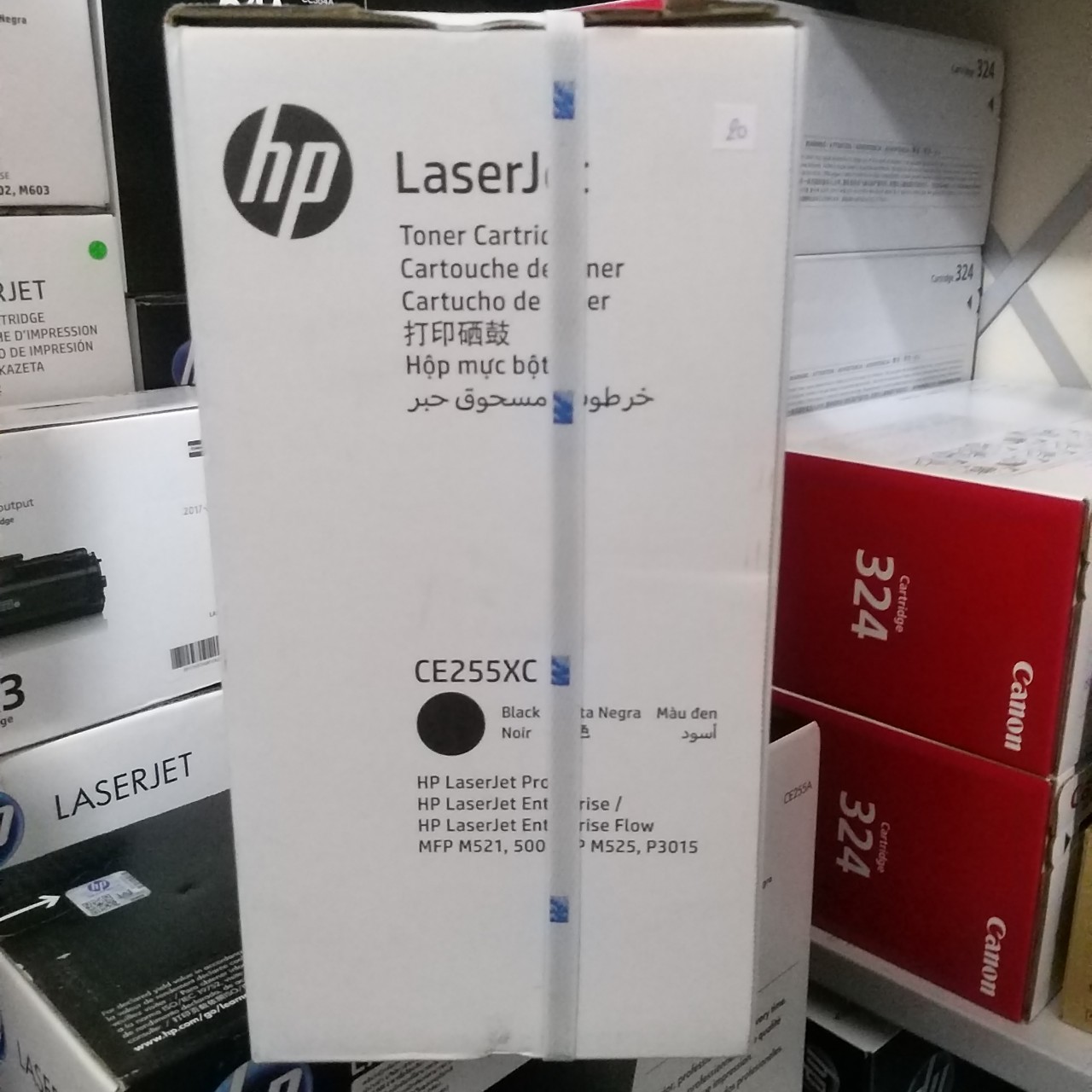 HP LaserJet Toner รุ่น CE255XC (Black) HP Laser Jet P3011/ P3010/ P3015 ...