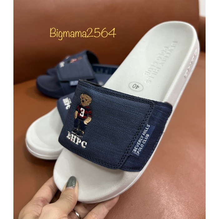 ♭รองเท้าสวม Beverly Hills Polo Club #รองเท้าสวมพี่หมี #รองเท้าแตะpolo ...