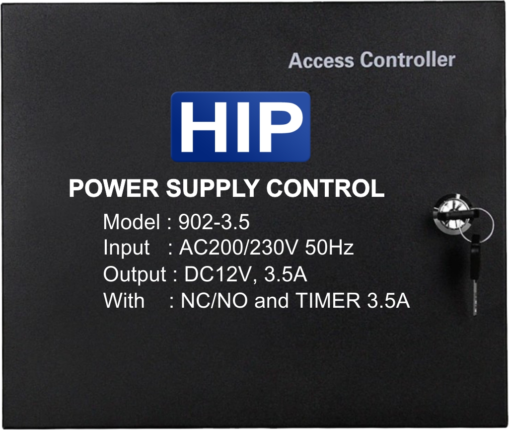 HIP 902-3.5 Power Supply เครื่องสำรองไฟสำหรับใส่บอร์ดวีแกน (Wiegand Controller) ไม่รวมแบตเตอรี่ ...