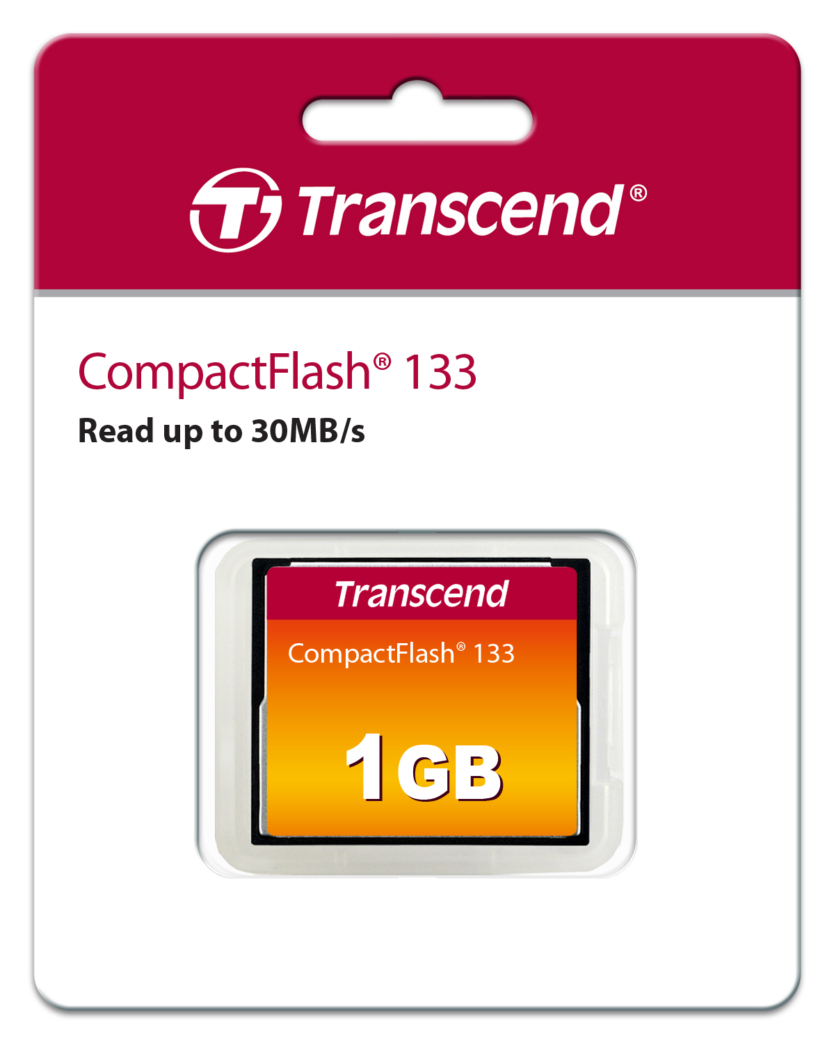 Transcend CompactFlash CF Card 133x 1GB (TS1GCF133) - MemoryToday Co Ltd - ThaiPick