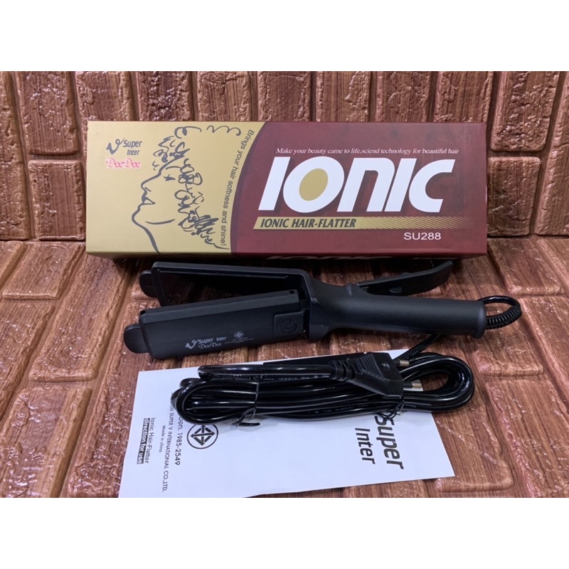 FHG12 SUPER V INTER แท้เครื่องหนีบผม Su288 SU 868 Su389 SU186 IonicB สวยปังปังปังเครื่องหนีบผม ...