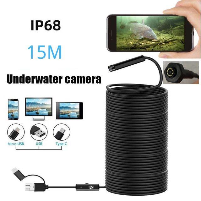 Underwater Fishing Video Camera Fish Finder 20m Mini Hd Underwater ...