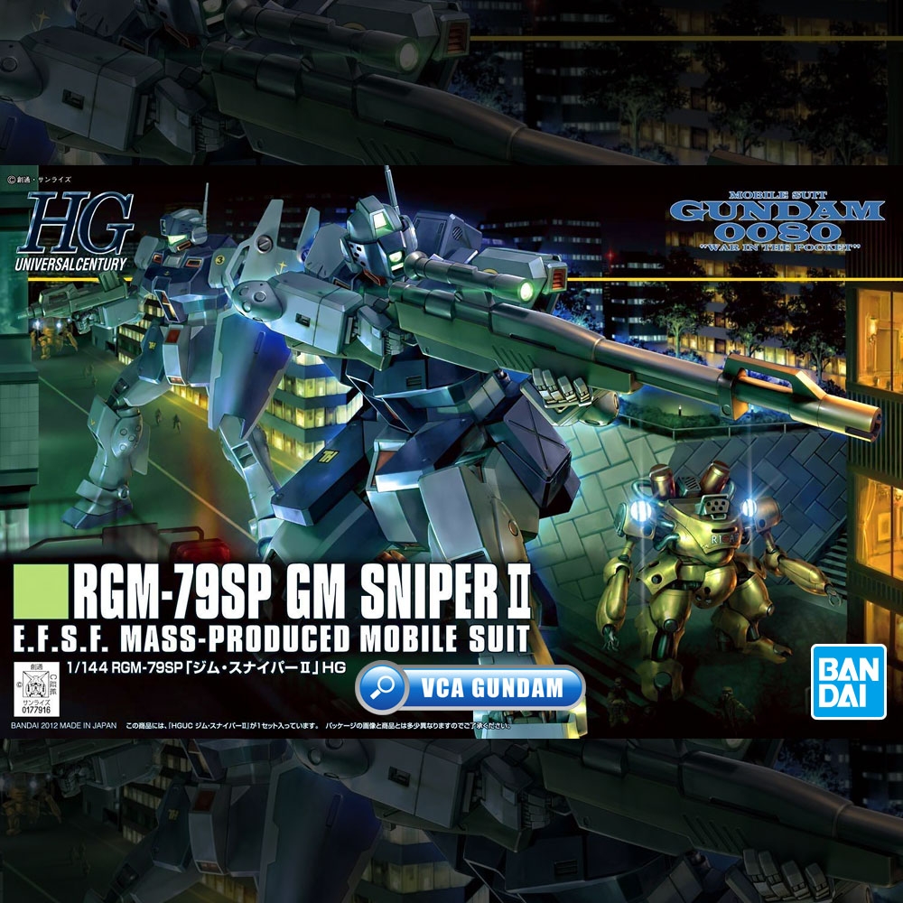 ⭐️ BANDAI GUNPLA HIGH GRADE UNIVERSAL CENTURY HGUC HG 1/144 GM SNIPER ...
