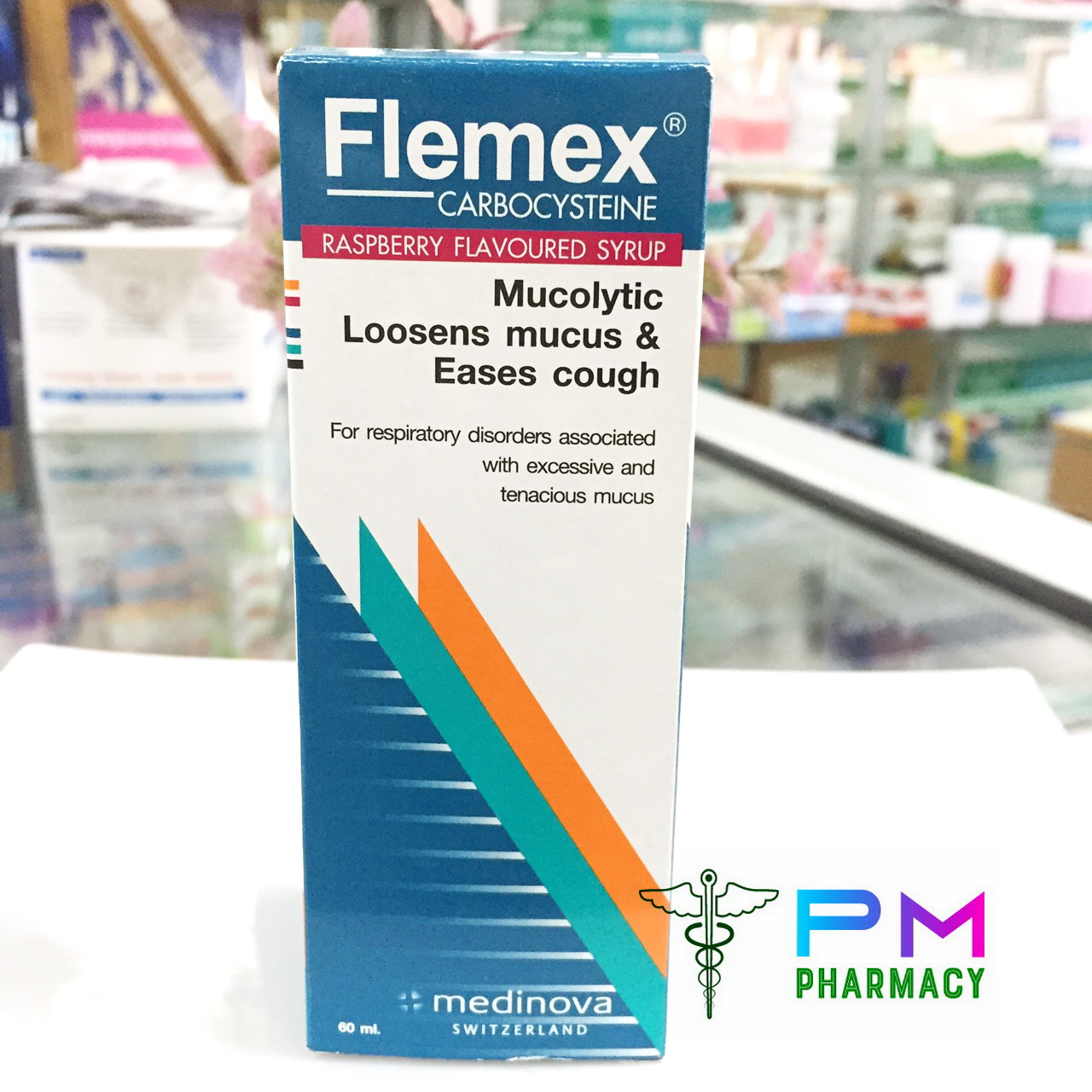 ((ขายถูกกว่าข้างขวด)) เฟลมเม็กซ์ ละลายเสมหะ สำหรับเสมหะเหนียว แบบน้ำ ...