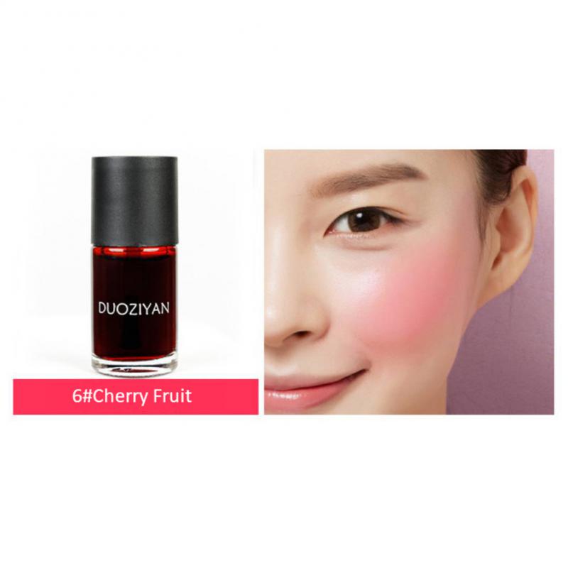 Liquid Blush Matte Pearl 8สี Face Mineral Pigment Cheek Blusher Powder ...