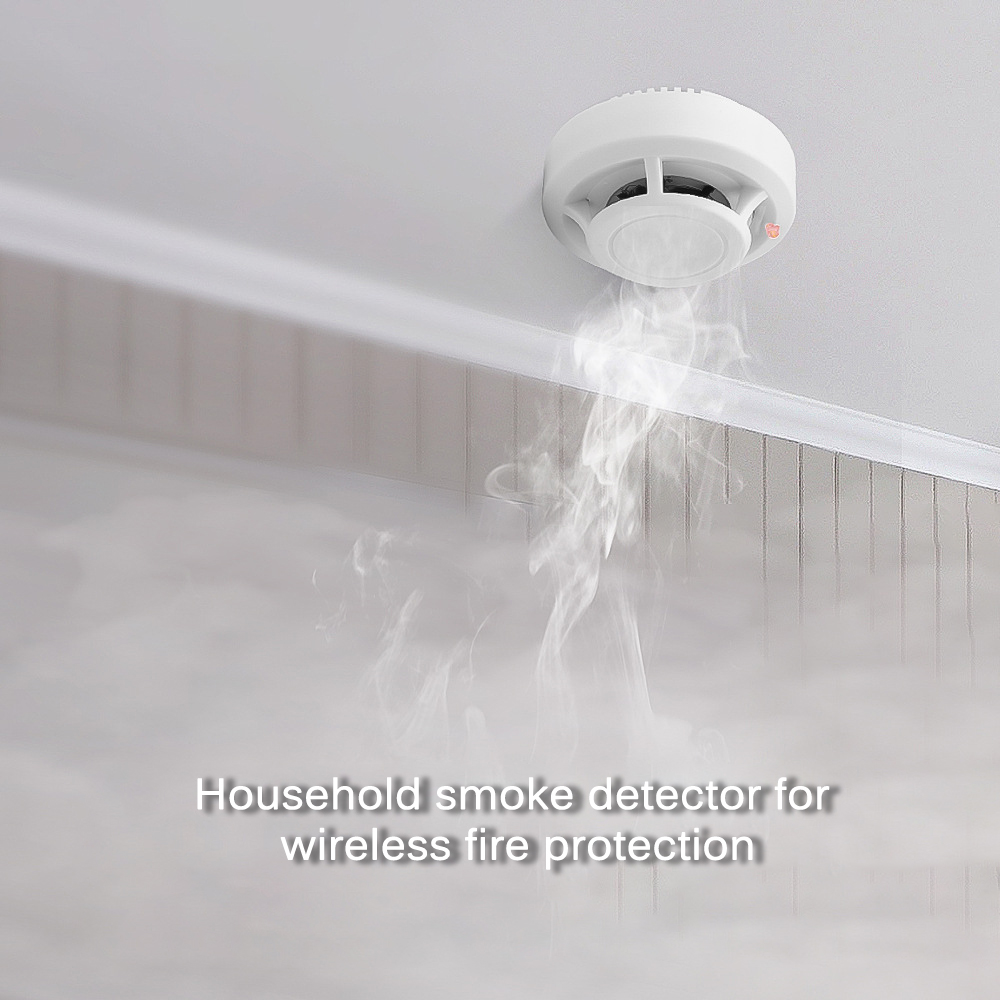 Lemonbest Fire Smoke Detector Sensor Portable Independent Fire Alarm ...