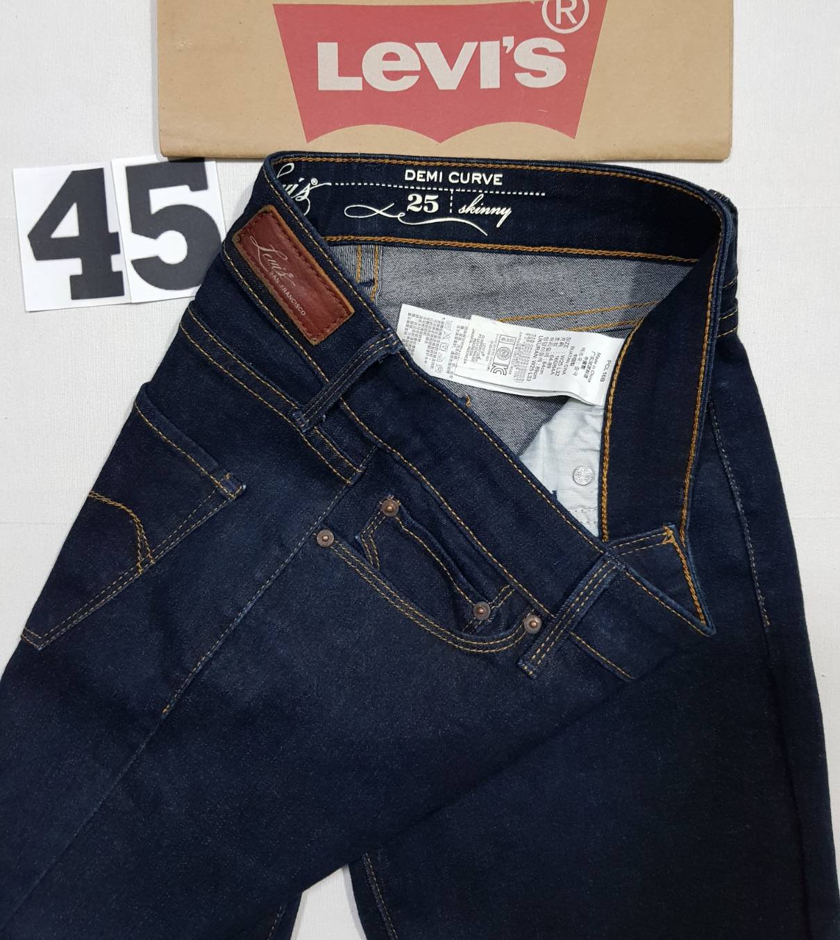 45.LEVI'S® DEMI CURVE เอววัดจริง 26-27 - Jeans_dee - ThaiPick