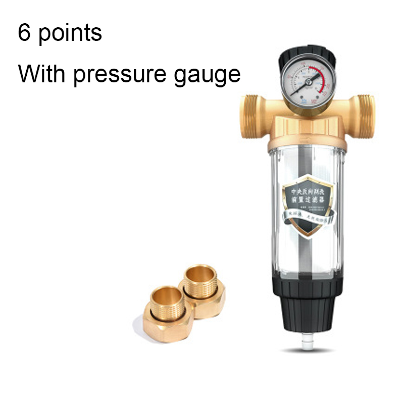 【cw】Direct Drinking Tap Front Purifier Copper Lead Pre-filter Backwash ...