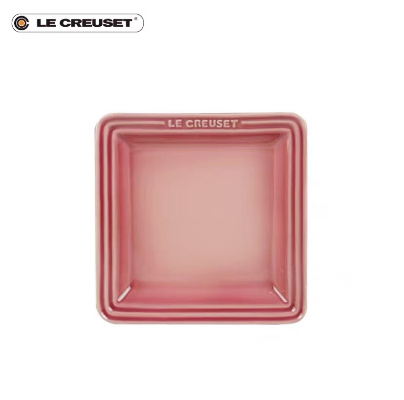 France Le Crueset square plate gradient color dim sum dessert plate ...
