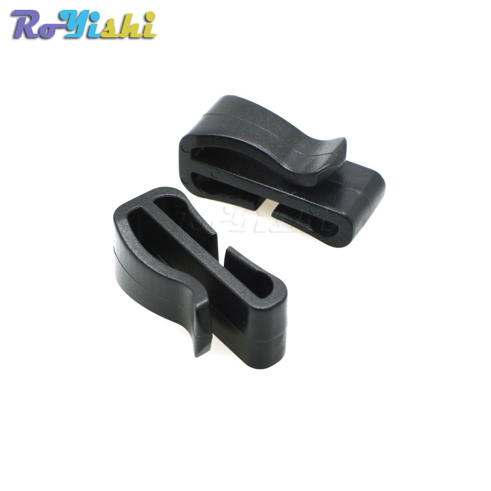 10pcspack Black Quick Slip Keeper Buckle clip Slider For Molle Tactical ...