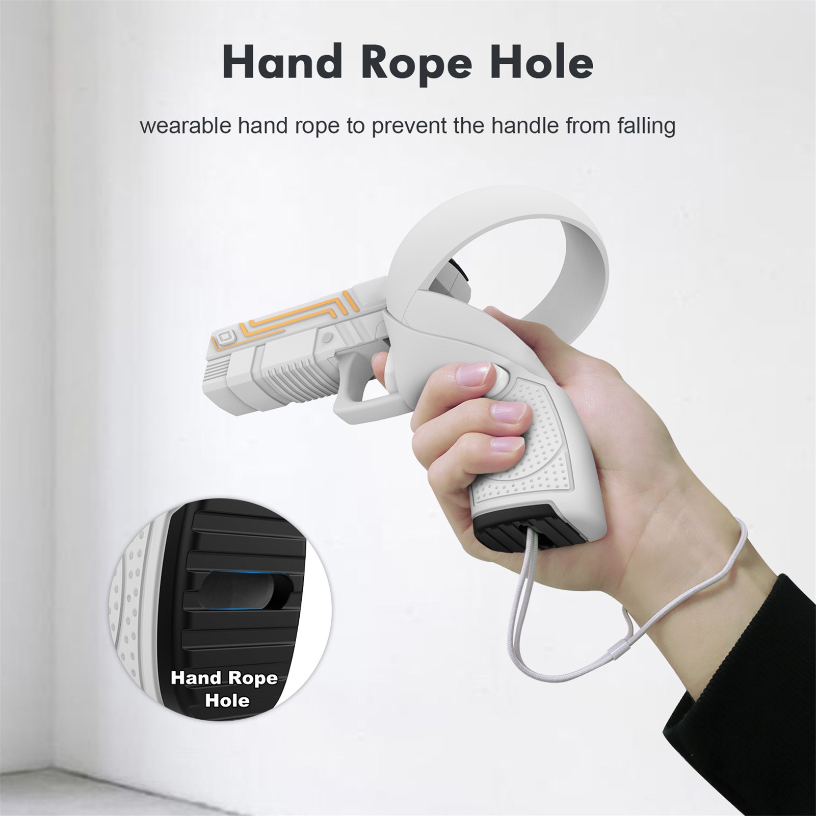 VR Straps VR Gun Stock For Oculus Quest 2 Controller Shooting Stand ...