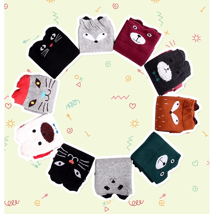 พร้อมส่งในไทยShopAt.Two ถุงเท้าเด็กข้อยาว สไตล์เกาหลี (SC-0010) - ช็อป ...