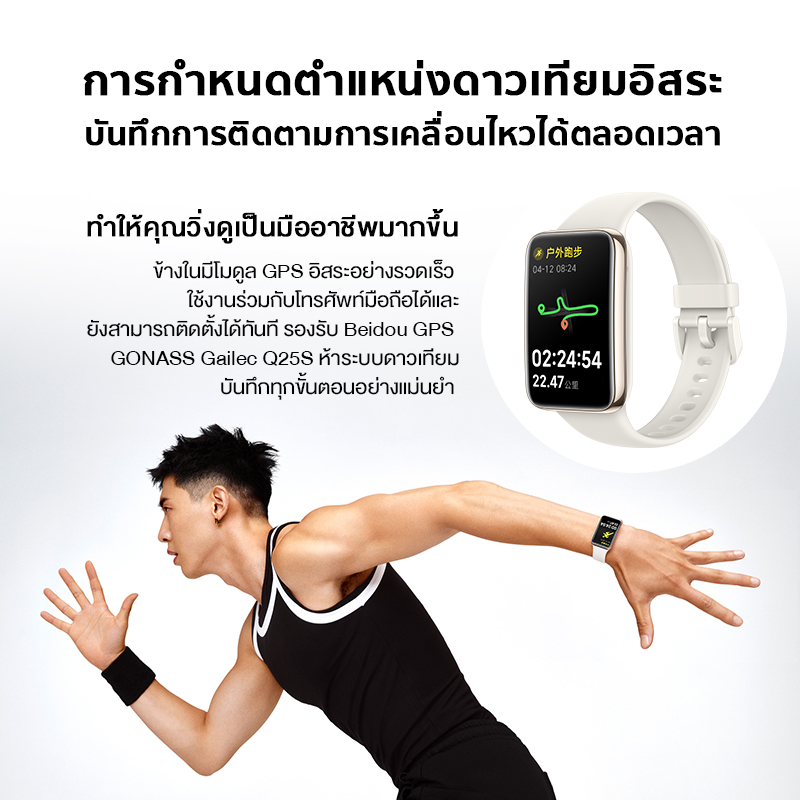 Xiaomi Mi Band 7 Pro GPS Smart Watch สมาร์ทวอทช์ SpO2 ดูอัตราการเต้นของ ...