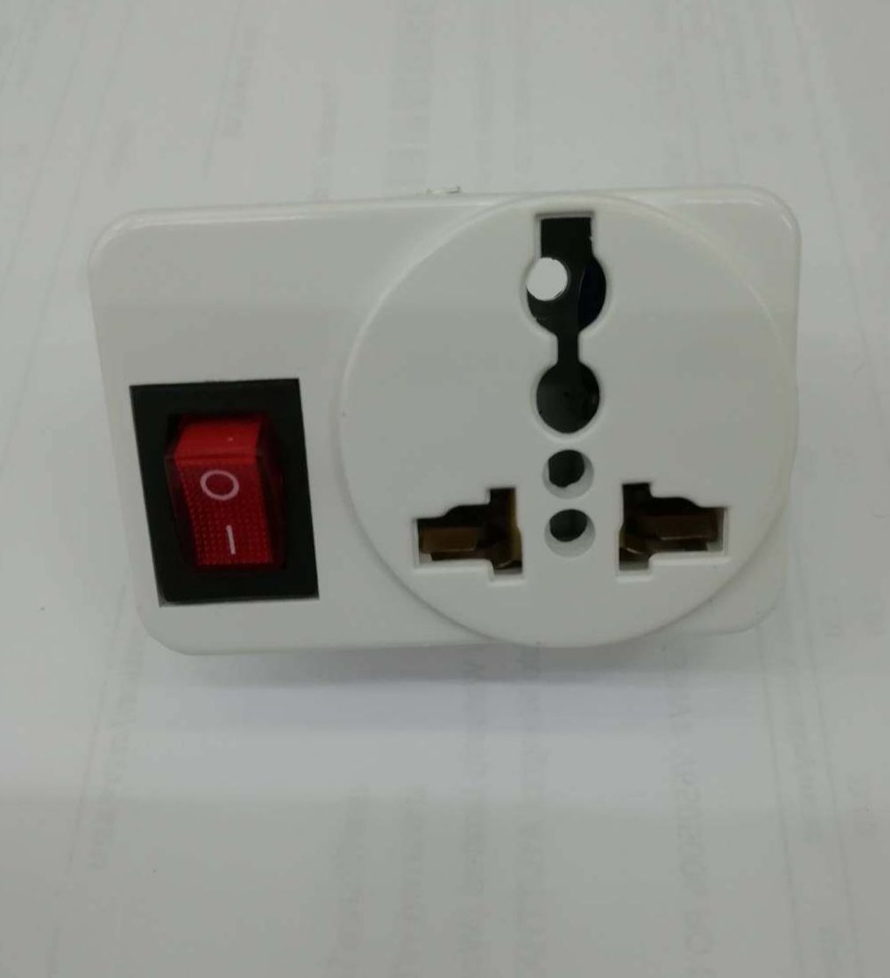 เต้ารับอเนกประสงค์ 1 ช่อง 1 สวิทช์ DATA รุ่น DP4 สีขาว (1) รองรับปลั๊ก ...