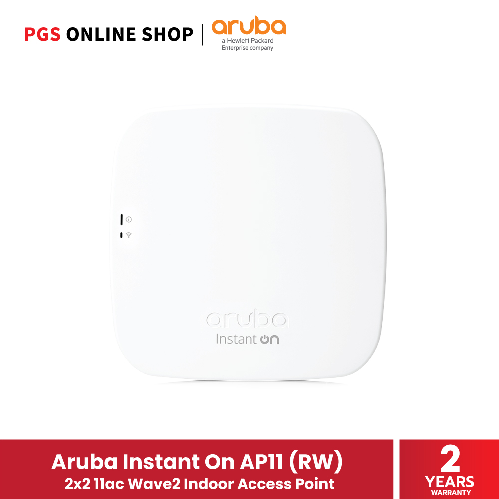 Aruba Instant On AP11 (RW) อุปกรณ์กระจายสัญญาณ 2x2 11ac Wave2 Indoor ...