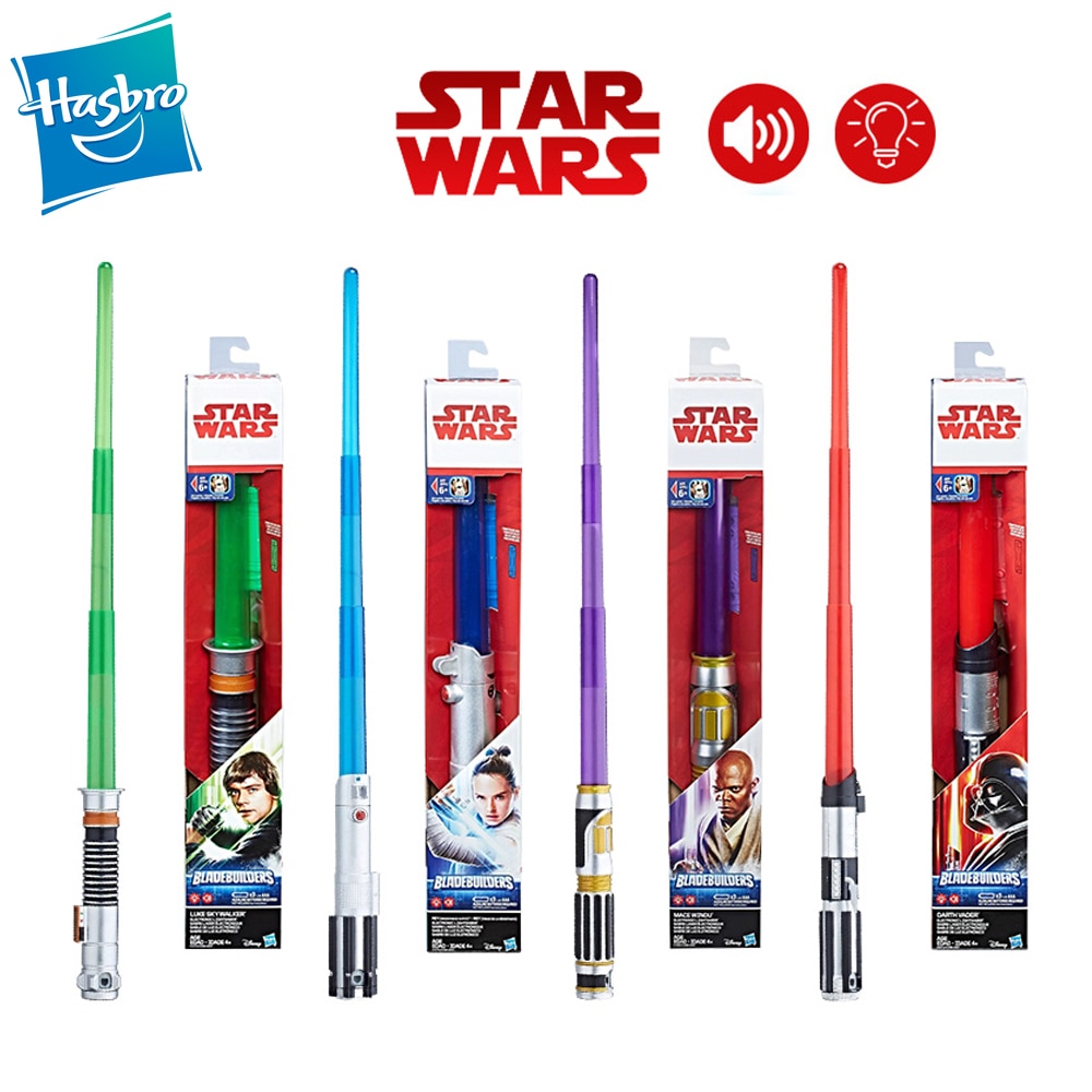 Hasbro Star Wars Lightsaber Darth Vader Rey Luke Mace Windu Heavy ...