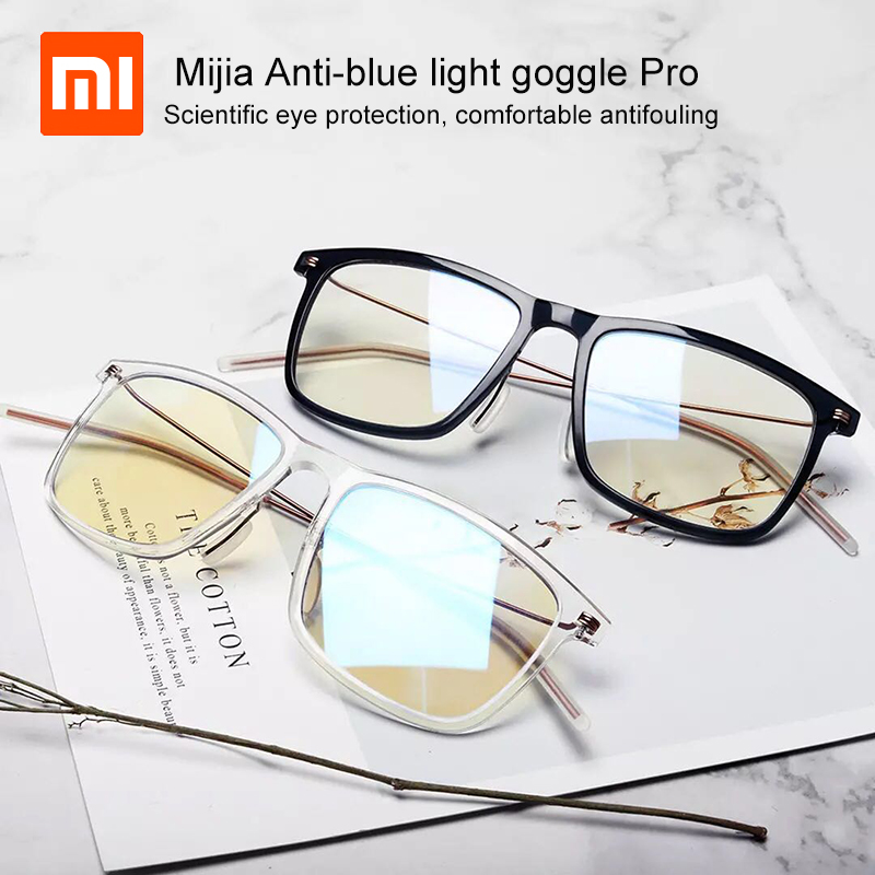 Newest Xiaomi Mijia Anti-blue light Goggle Pro Xiaomi Glasses 50% Blue ...