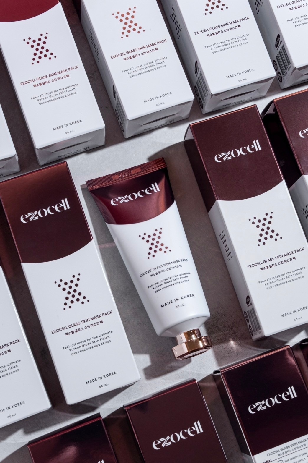 EXOMASK Exocell Mask 5หลอด ราคาส่ง Mask นุ่ม Stemcell Exocell ผิวกระจก ...