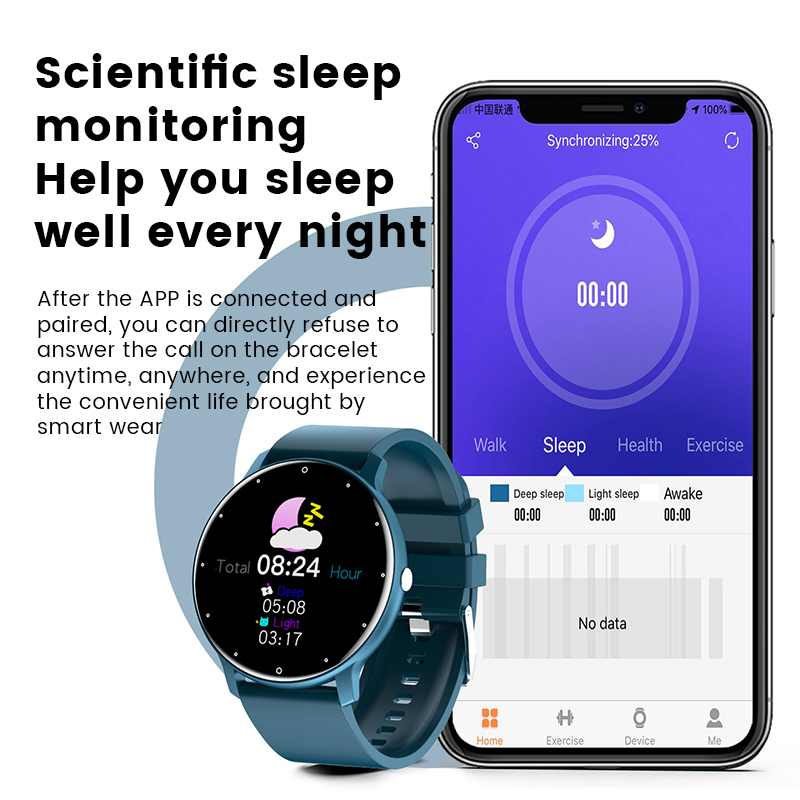 HUAWEI 2022 ใหม่ ZL02 สมาร์ทวอทช์กีฬาฟิตเนสนาฬิกาอัตราการเต้นหัวใจความ ...