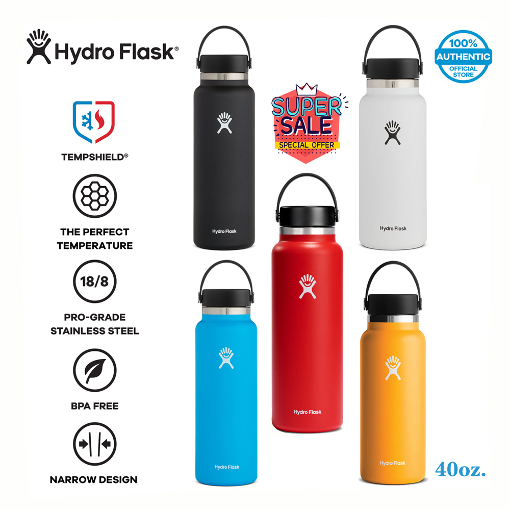 HYDRO FLASK WIDE MOUTH 2.0 40 OZ Outdoor sports stainless steel ...
