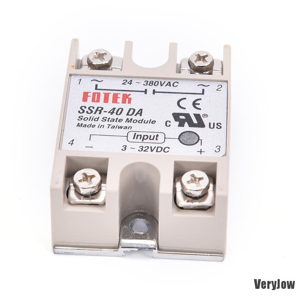 Industrial Solid State Relay SSR 40A with Flag SSR-40DA 40A DC control AC - SXDJI STORE - ThaiPick