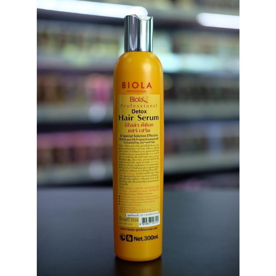 Biola Detox Hair Serum 300 ml. บิโอล่า ไบโอลา ดีท็อกซ์ แฮร์ เซรั่ม 300 ...