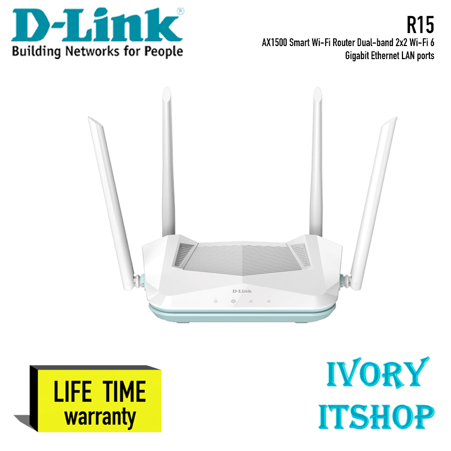 D-Link R15 AX1500 Smart Router | Lazada.co.th