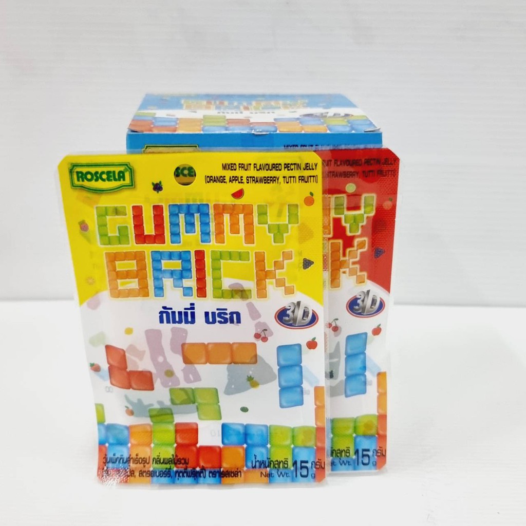 ลดเฉพาะวันนี้ [] เยลลี่ตัวต่อ gummy brick กัมมี่บล็อค ตัวต่อเลโก้ สุด ...