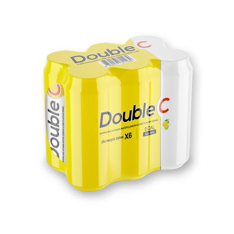 ส่งฟรี ดับเบิ้ลซี เครื่องดื่มวิตามินซี รสเลมอนและมะนาว 160 มล. x 10 ขวด ...