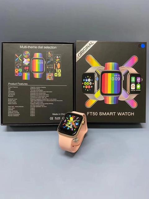 นาฬิกาสมาร์ทวอทช์ FT50 SMART WATCH สมาร์ทวอทช์สายรัดข้อมือเพื่อสุขภาพ ...