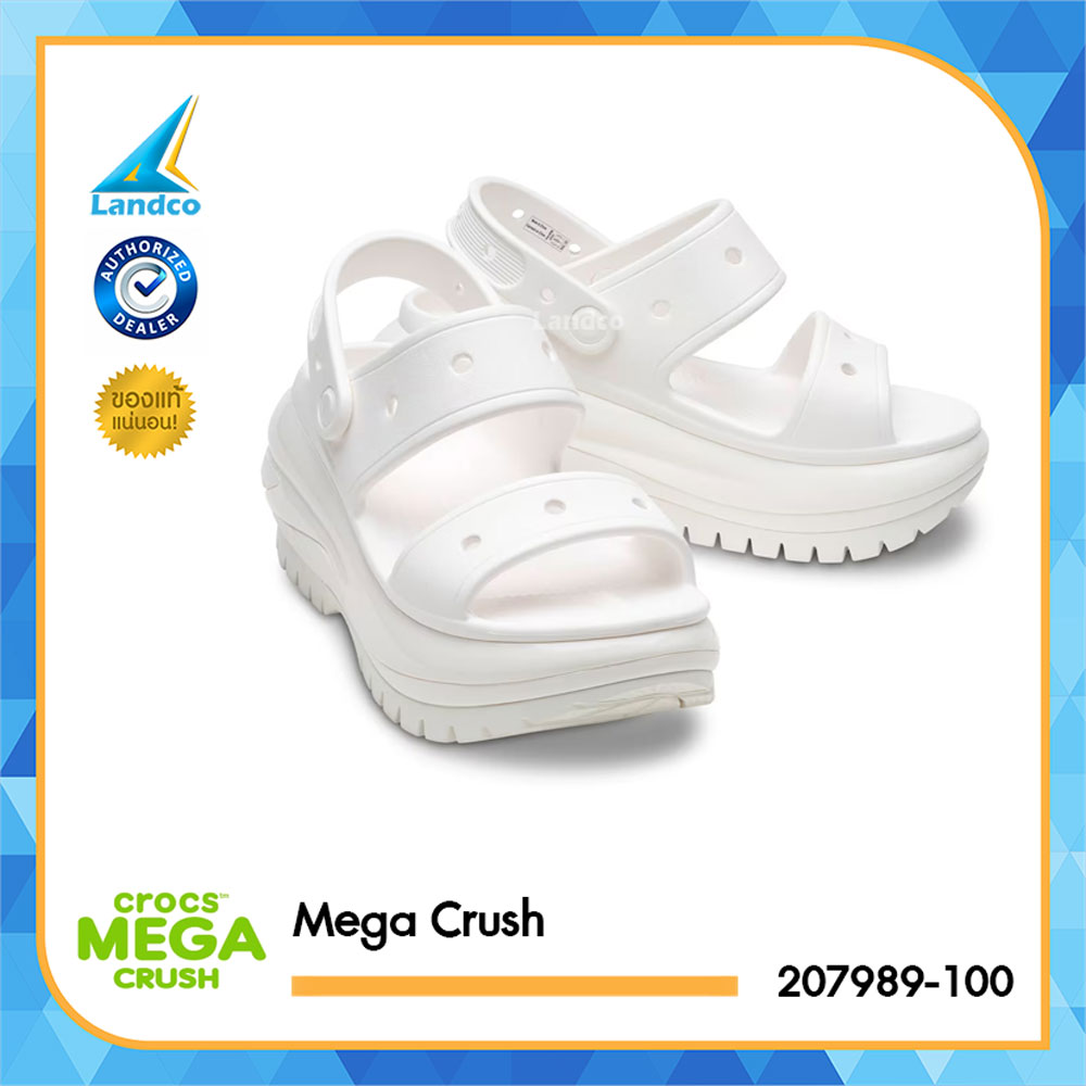 Crocs Collection รองเท้าแตะ รองเท้ารัดส้น รองเท้าครอคส์ UX Classic Mega ...