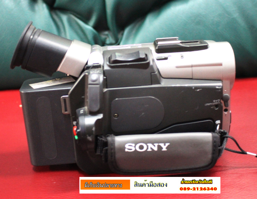 ขายกล้องถ่ายวีดีโอHandycam ยี้ห้อ Sony DCR-TRV7 NTSC แบตชาร์จ ใช้เทประบบม้วนฟิล์มMINI DV กล้อง ...